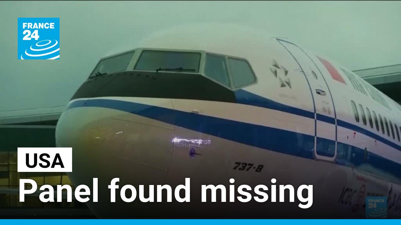Panel found missing from Boeing plane after California flight - France 24
